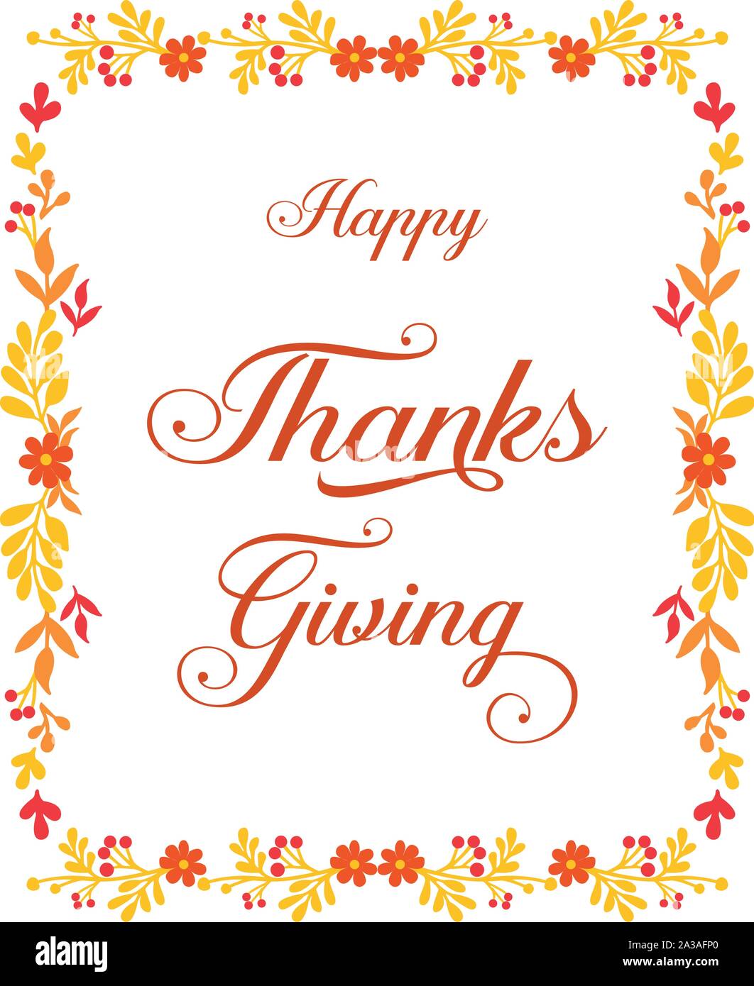 Collection of autumn leaves frame element for card lettering of ...