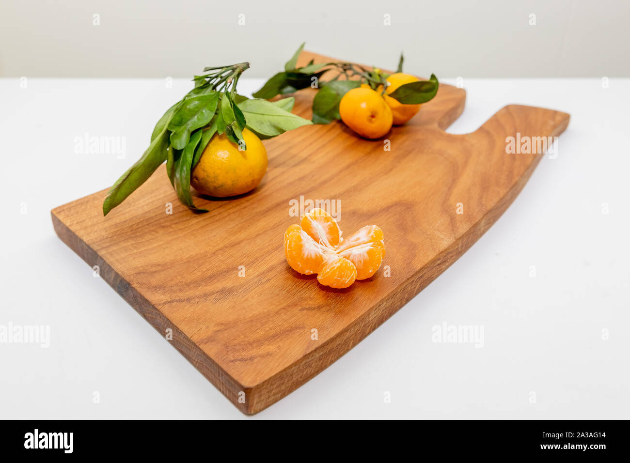 Fresh juicy clementine mandarins, winter time fruits Stock Photo - Alamy