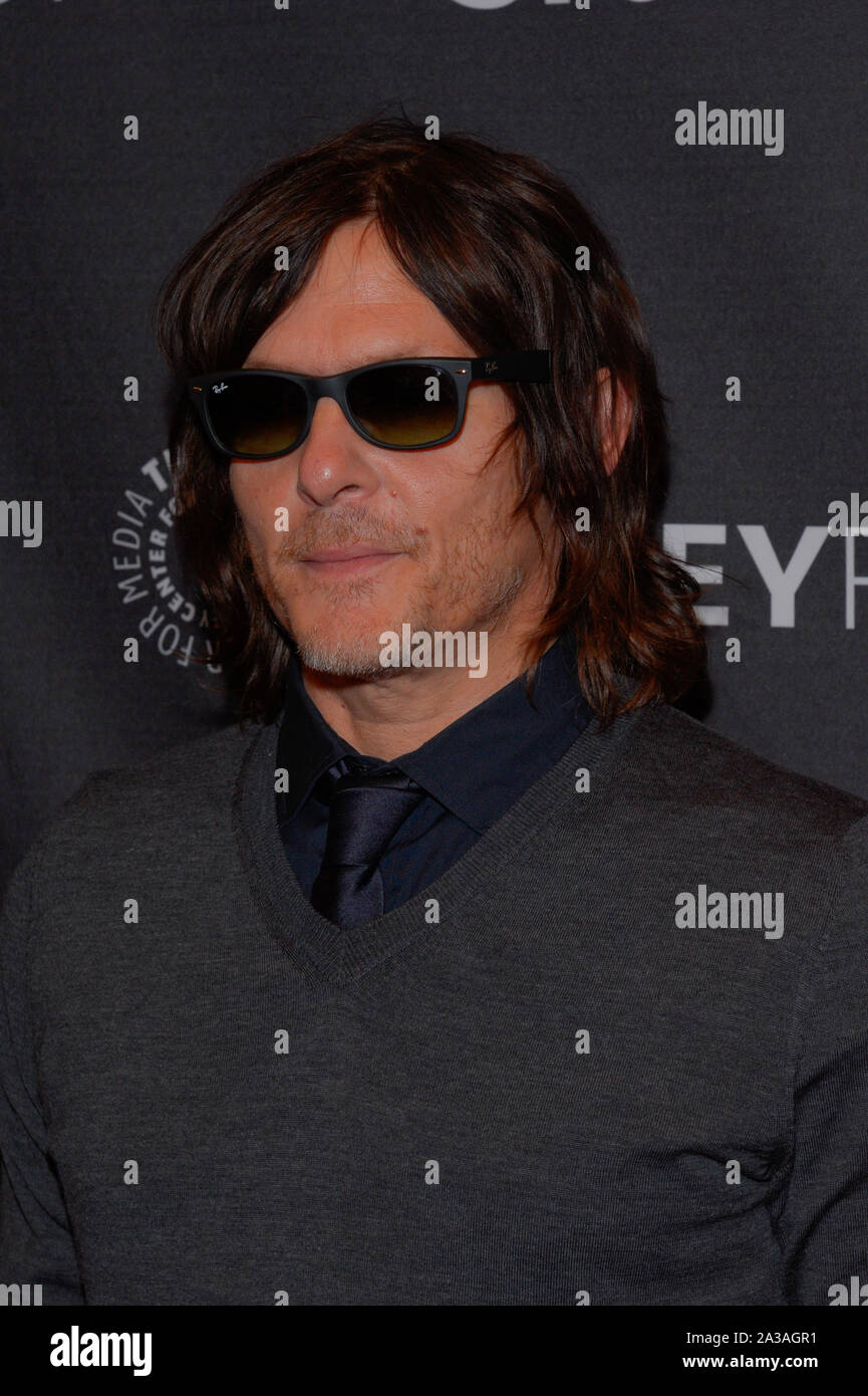 New York, United States. 05th Oct, 2019. Actor Norman Reedus attends ...