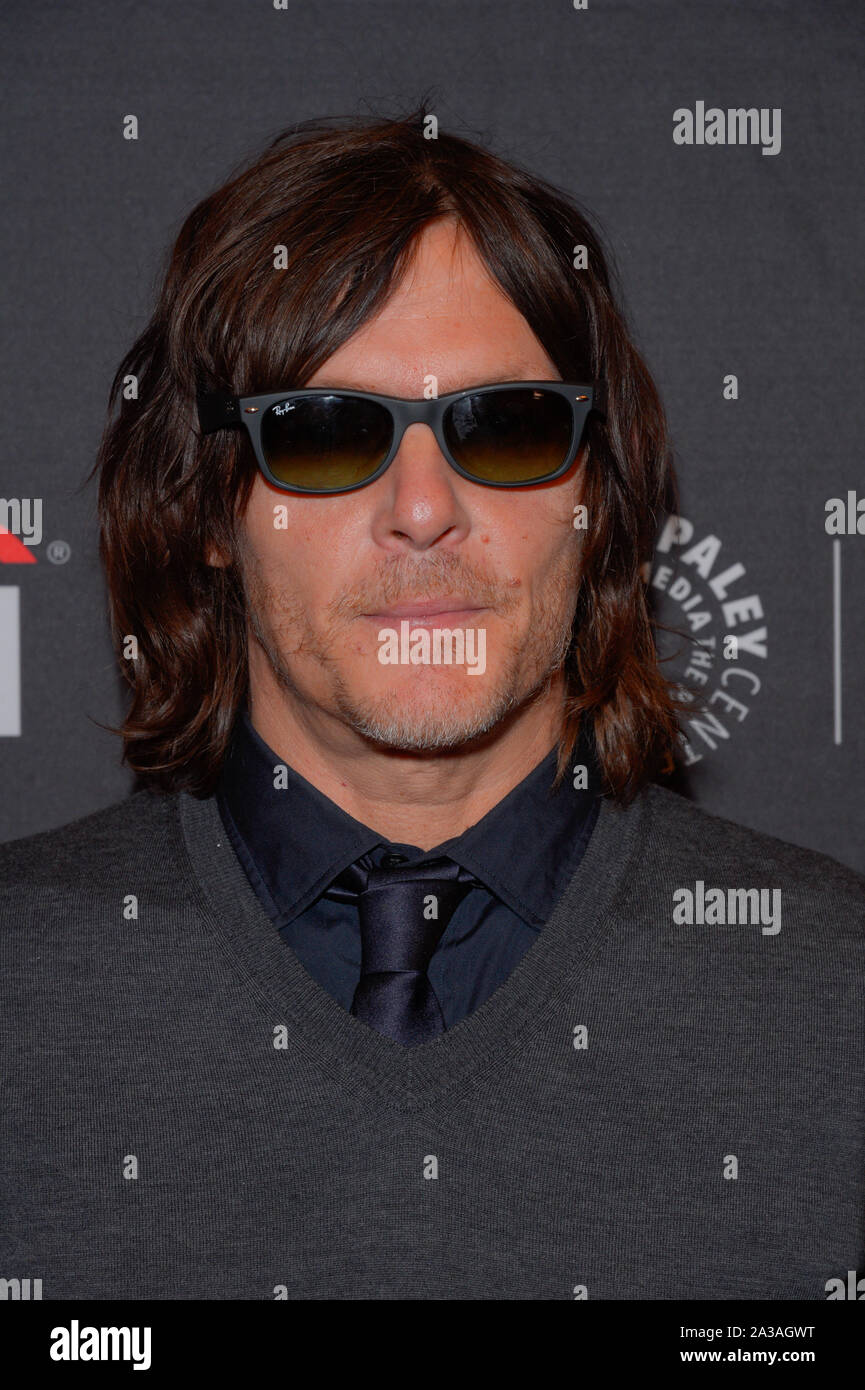 New York, United States. 05th Oct, 2019. Actor Norman Reedus attends ...