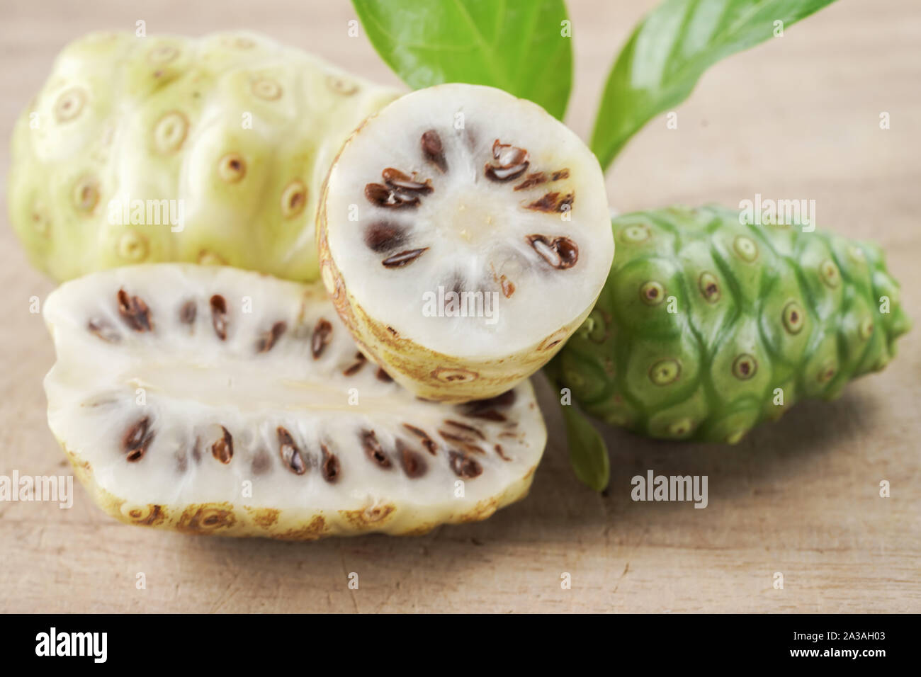 Noni or Morinda Citrifolia fruits Stock Photo - Alamy