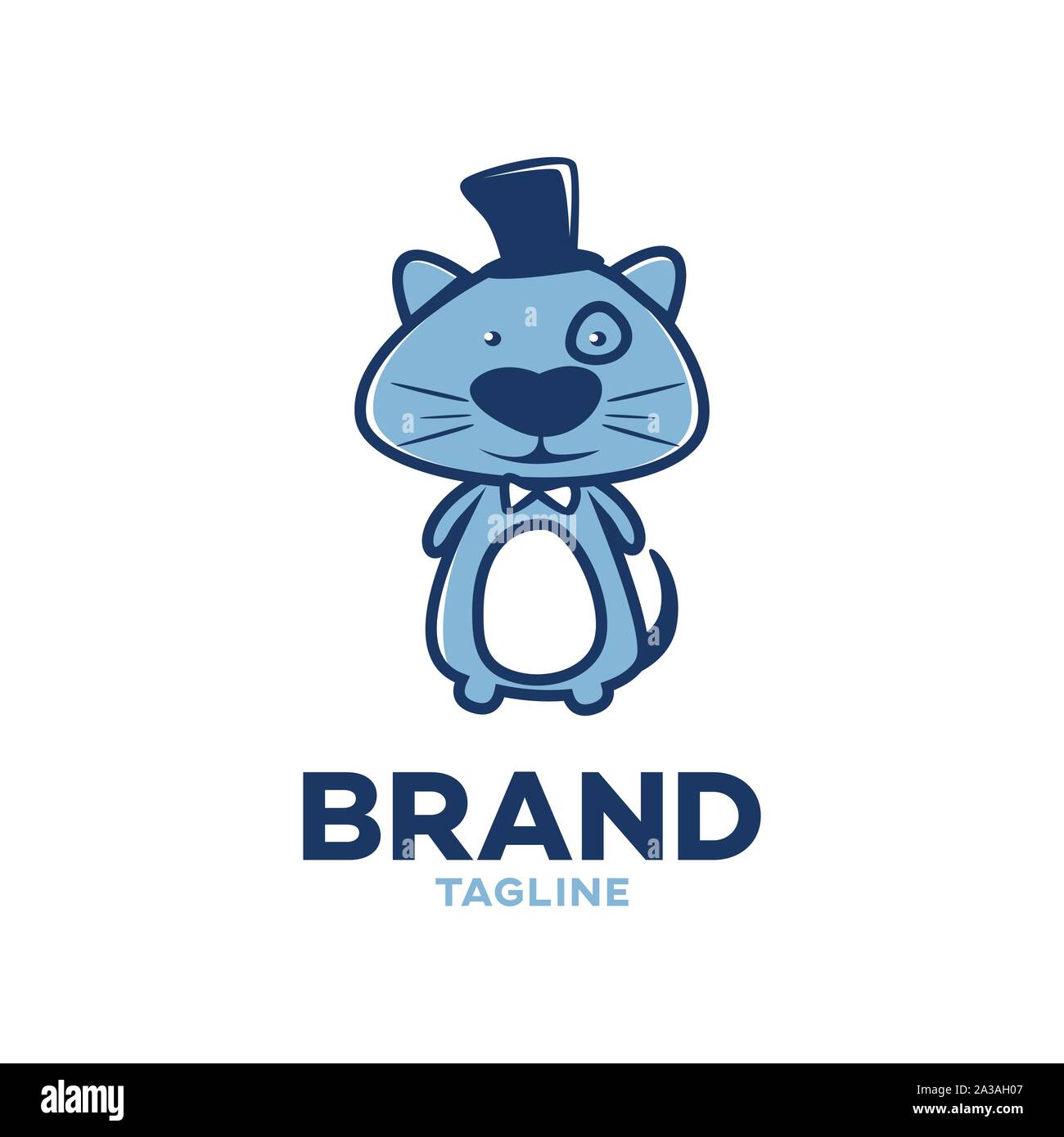 Modern art cat in Cut Out Stock Images & Pictures - Alamy