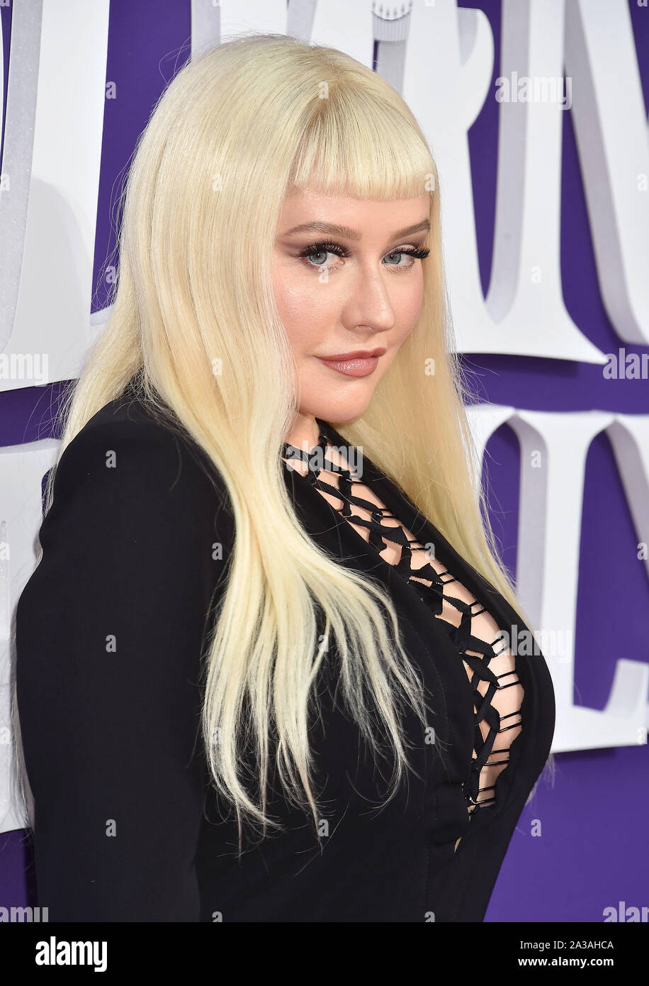 CENTURY CITY, CA - OCTOBER 06: Christina Aguilera attends the Premiere ...