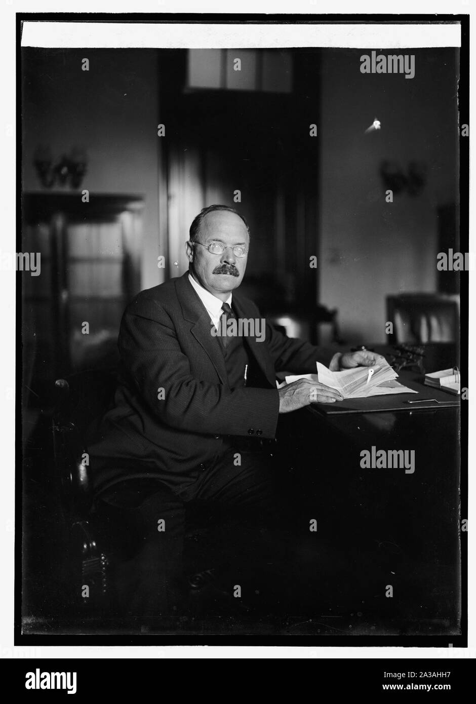 Senator Mangus [i.e., Magnus] Johnson, 10/2/23 Stock Photo - Alamy