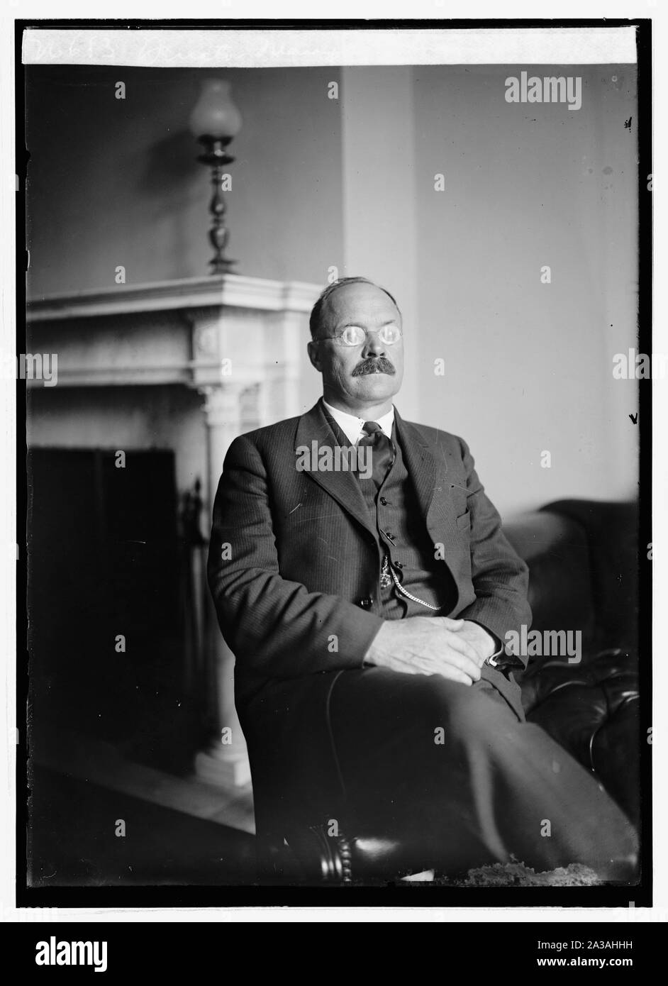 Senator Mangus [i.e., Magnus] Johnson, [10/2/23] Stock Photo - Alamy