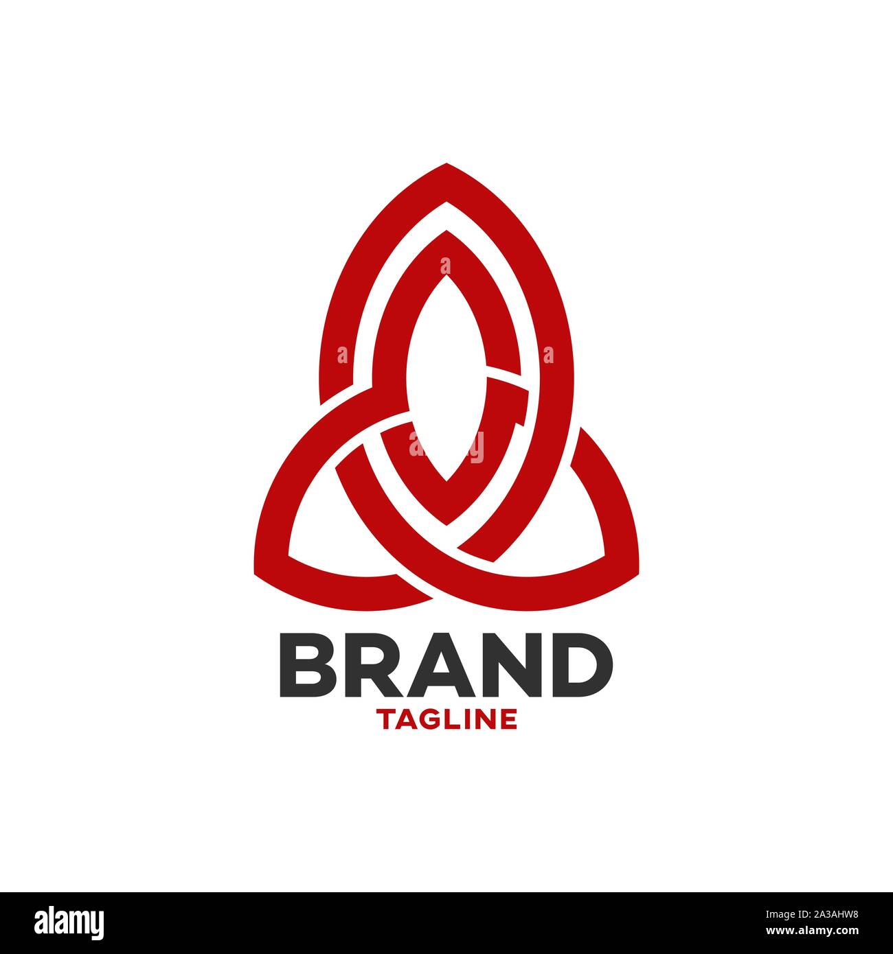 Modern solid line rocket logo Stock Vector Image & Art - Alamy