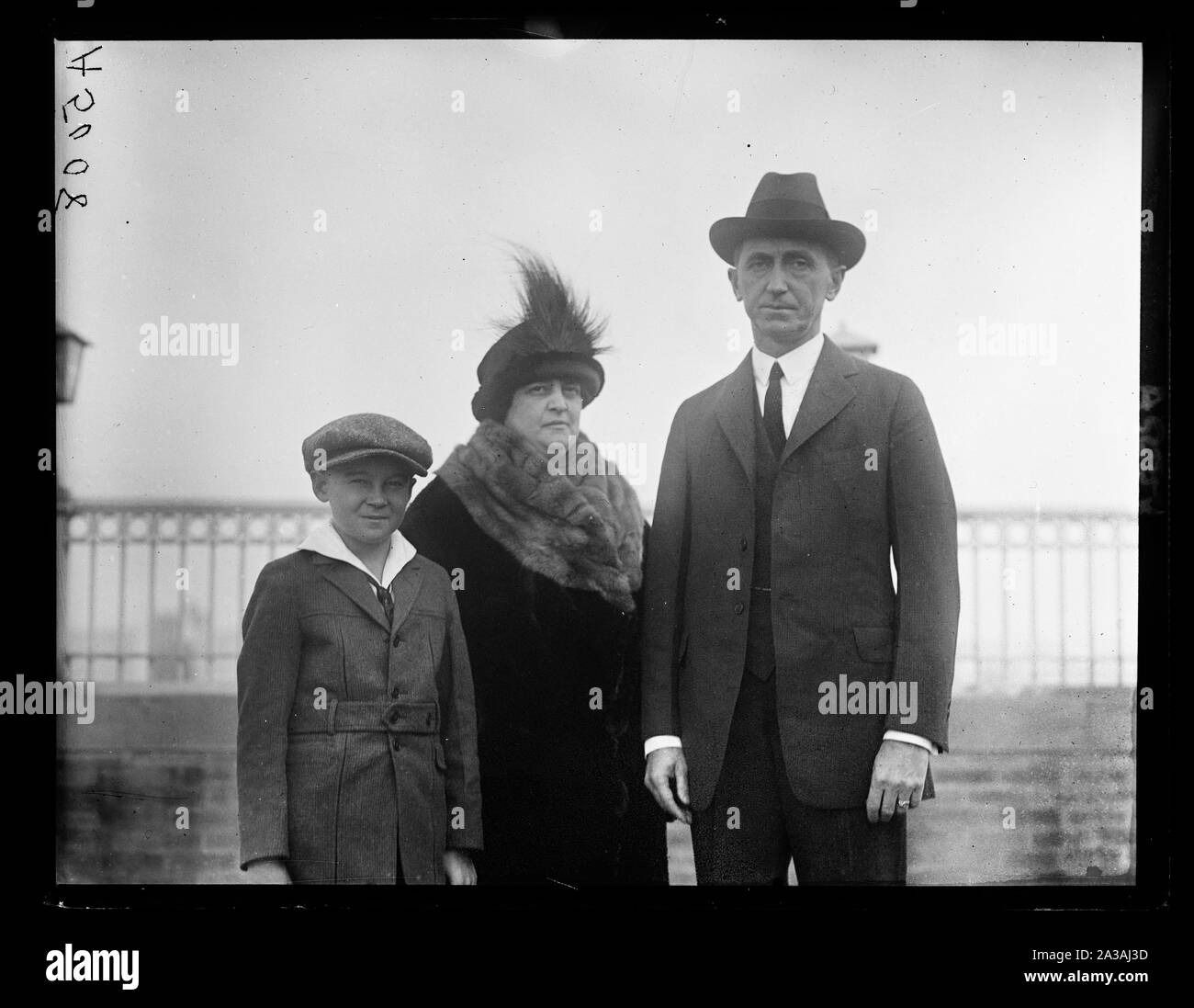 Senator and Mrs. George and family Stock Photo - Alamy