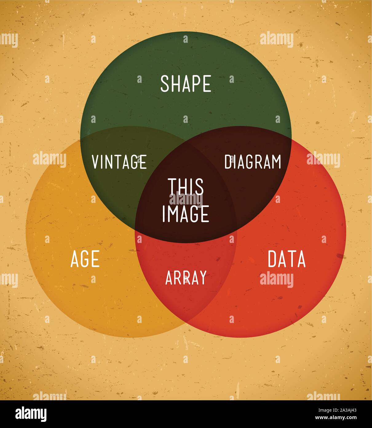 Infographics with intersecting circles Stock Vector Image & Art - Alamy