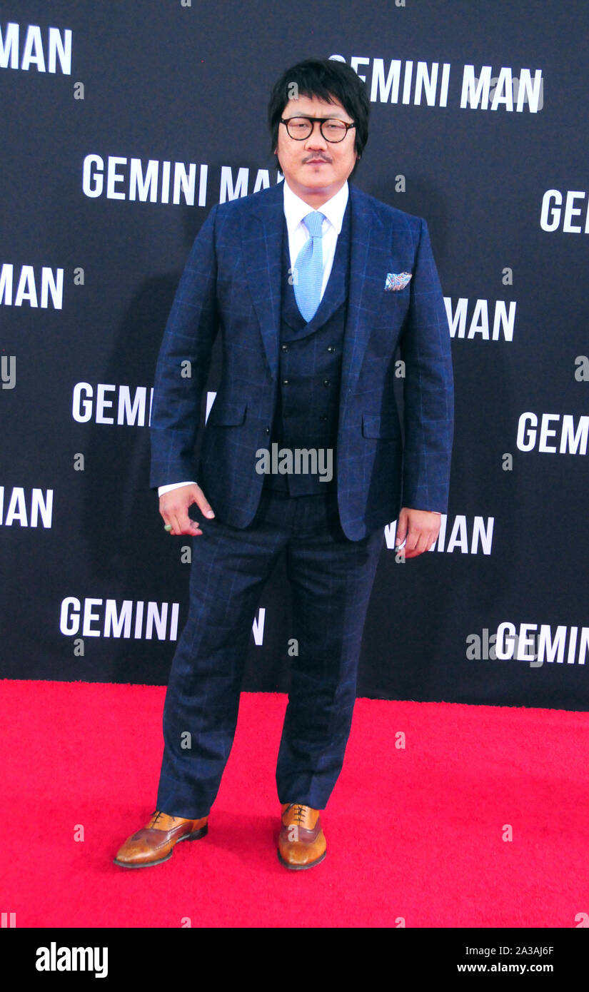 Hollywood, California, USA 6th October 2019 Actor Benedict Wong attends ...