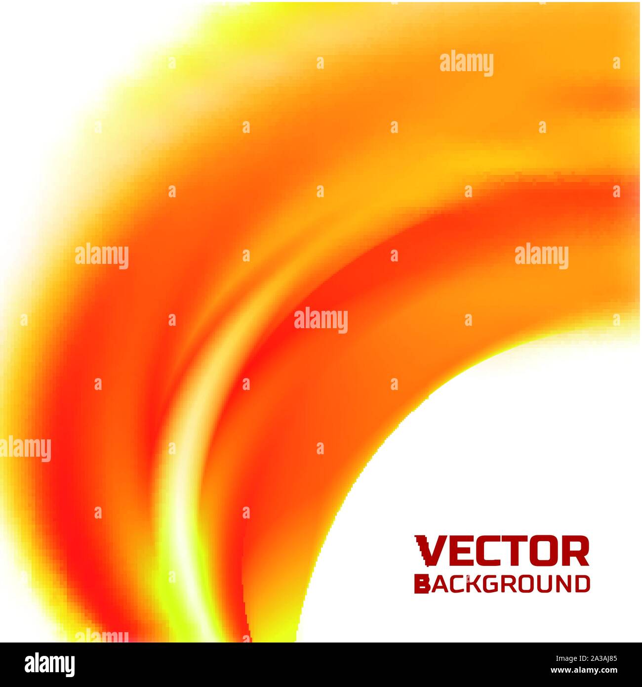 Bright flame fire blurred background Stock Vector Images - Alamy