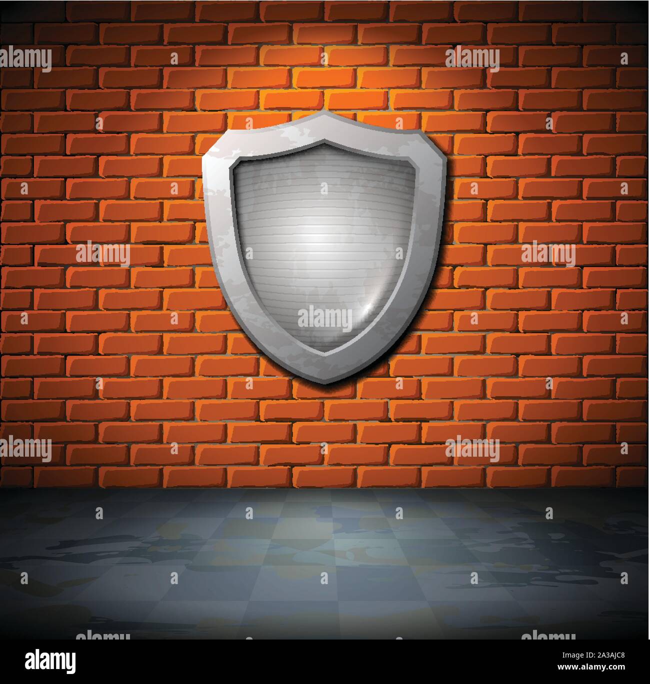 Rusty iron block Stock Vector Images - Alamy