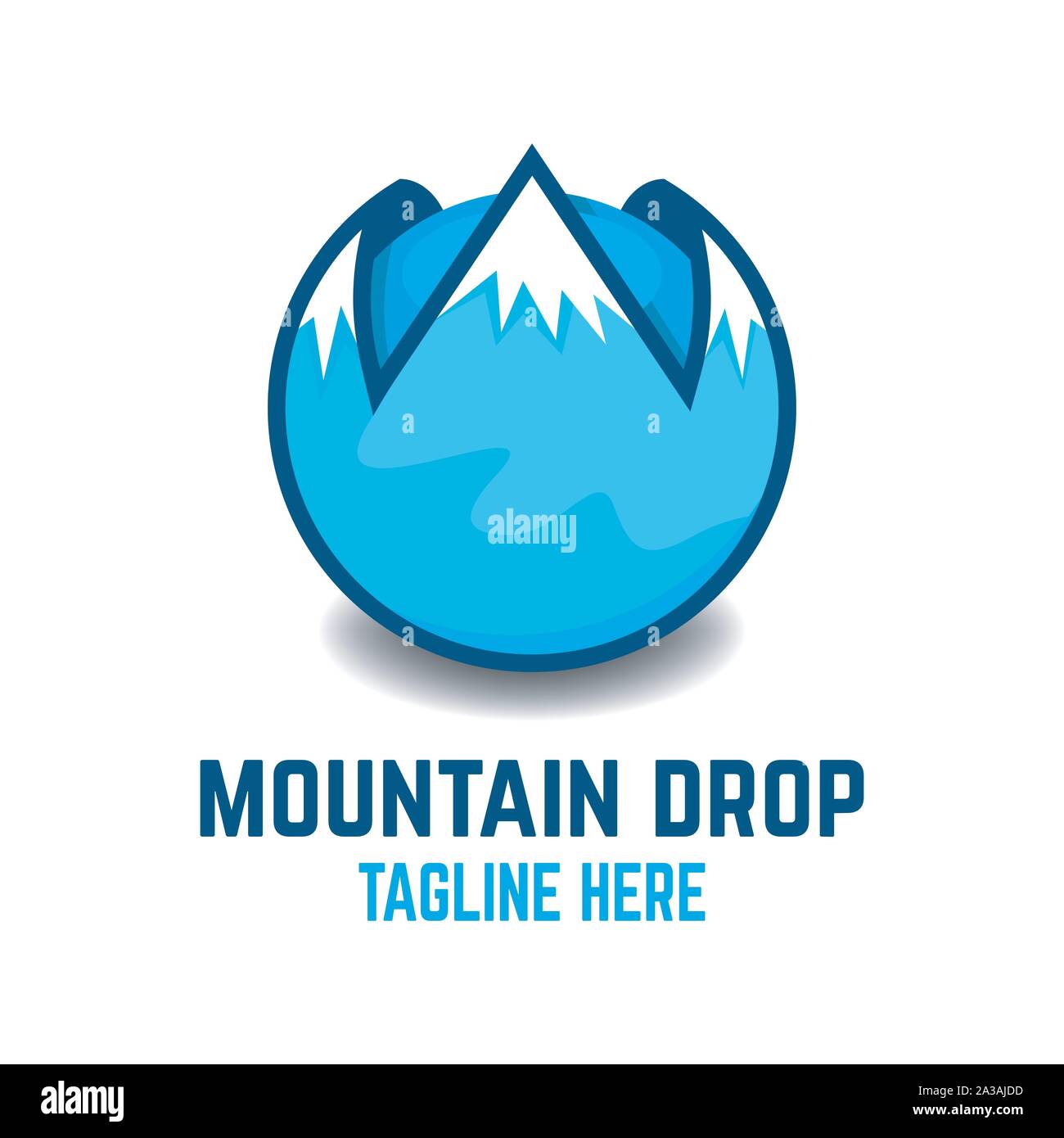 Rock drop Stock Vector Images - Alamy