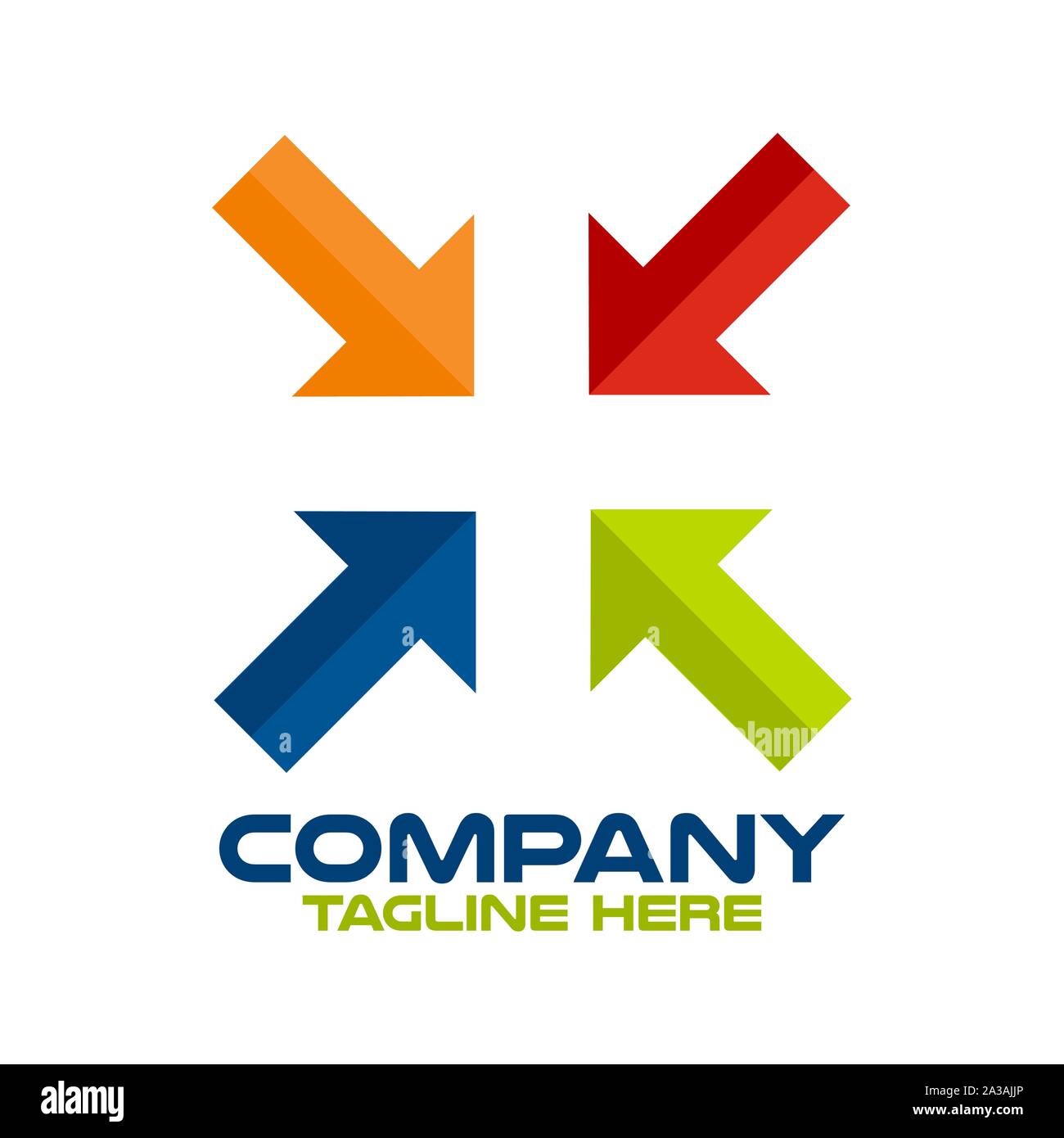 Modern arrow and pharmacy logo Stock Vector Image & Art - Alamy