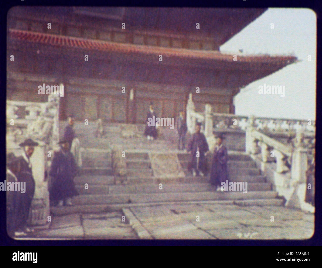 Seoul - entrance to Audience Hall Stock Photo - Alamy