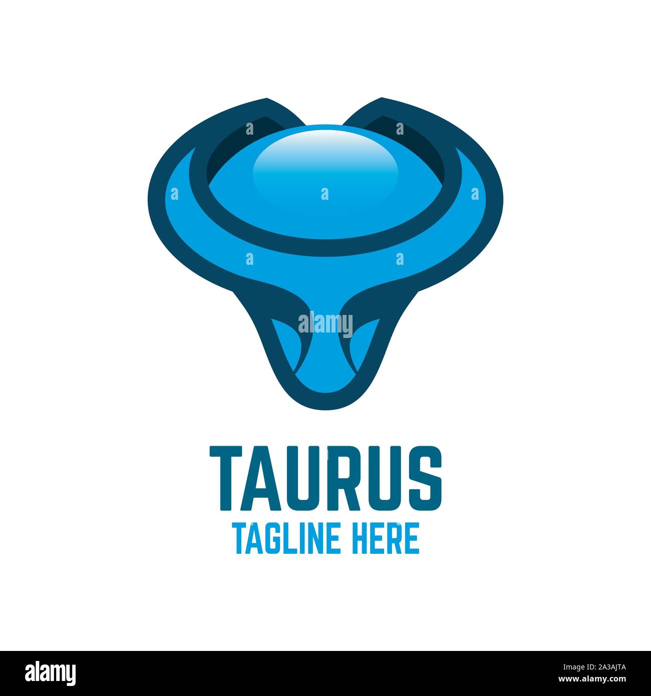 Taurus logo hi-res stock photography and images - Alamy