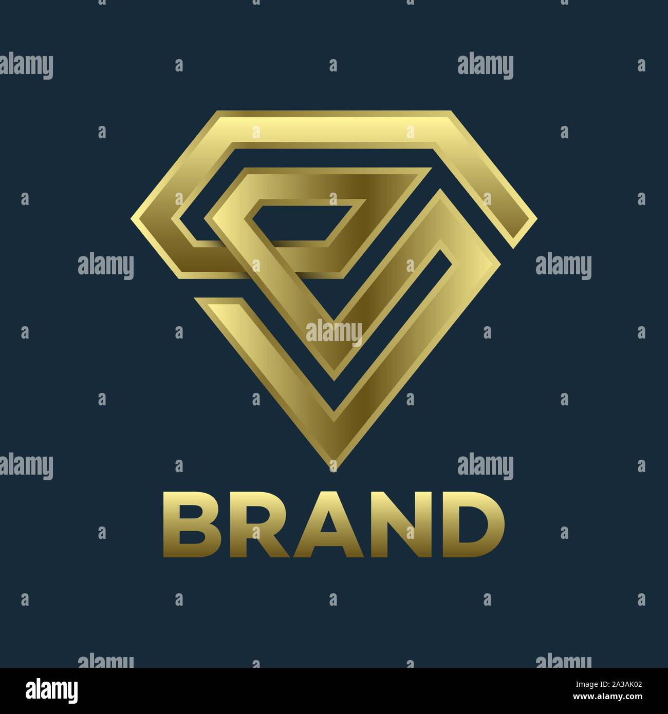 Modern diamond and letter E logo Stock Vector Image & Art - Alamy