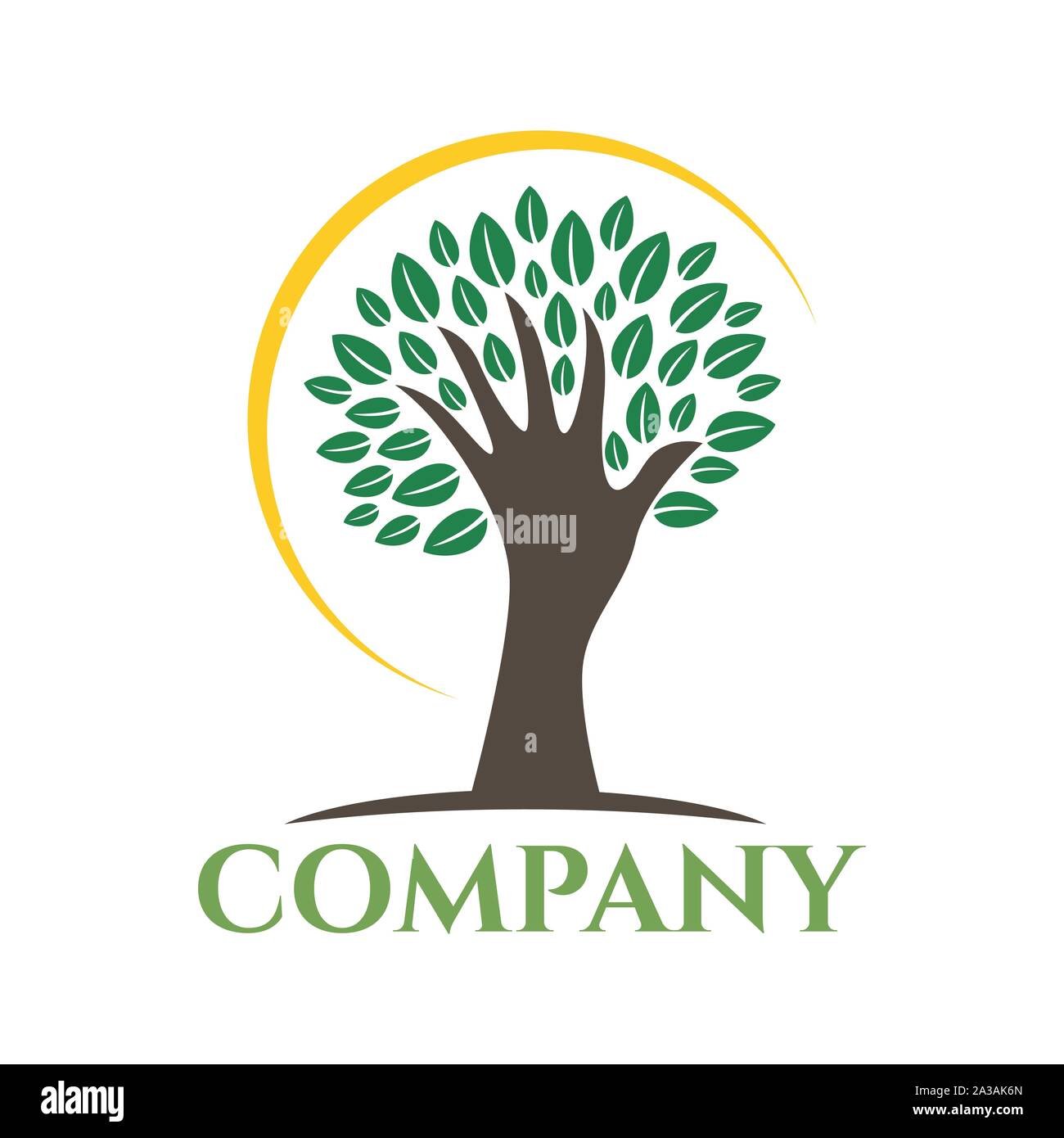 Modern Tree Logo