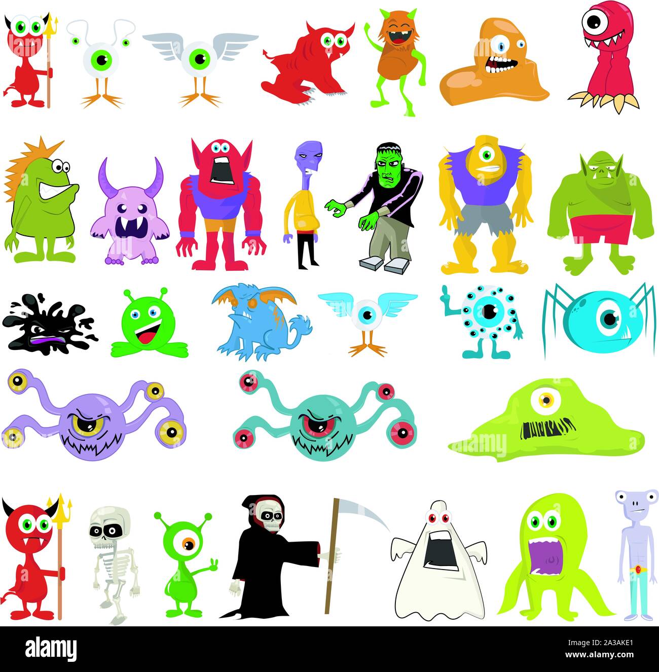 Goofy character Stock Vector Images - Alamy