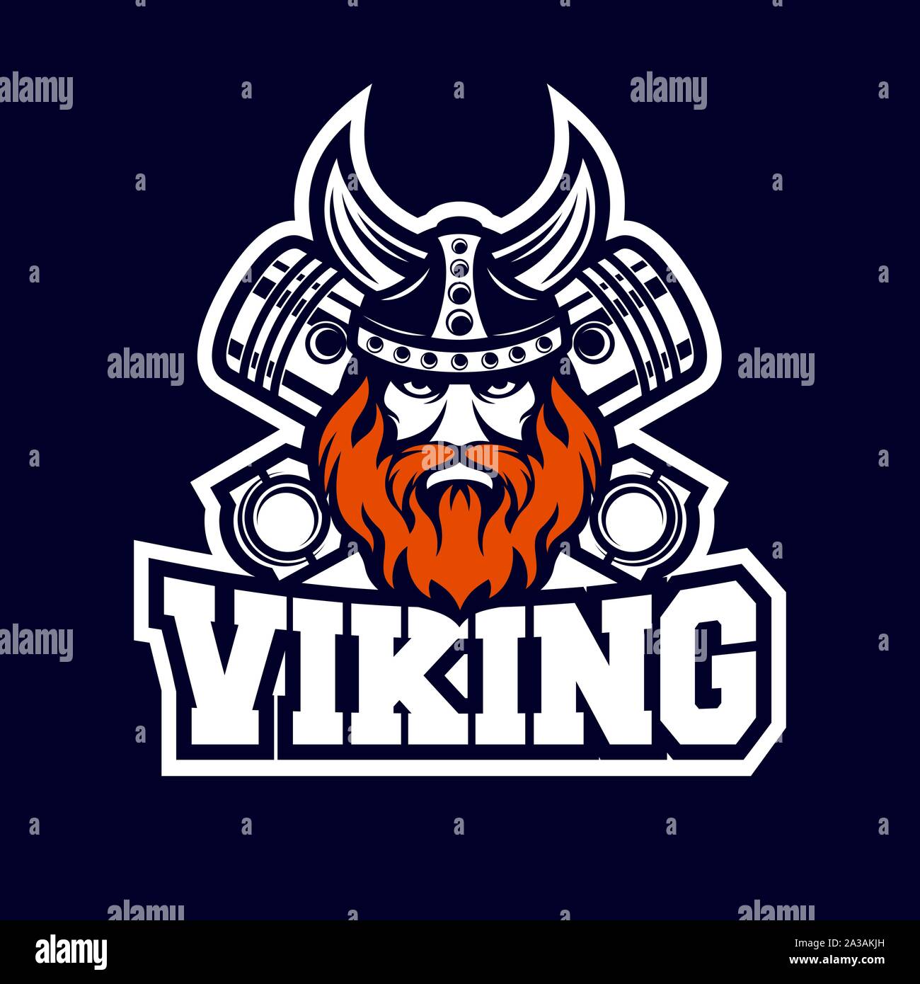 Modern Viking and diesel logo Stock Vector Image & Art - Alamy