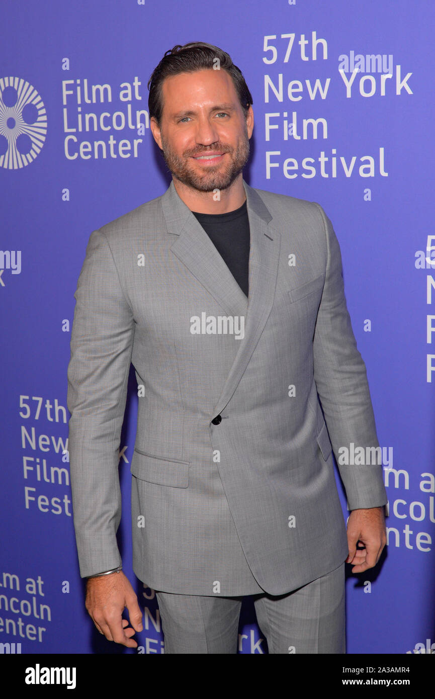 NEW YORK, NY - OCTOBER 05: Edgar Ramirez attends the 57th New York Film ...