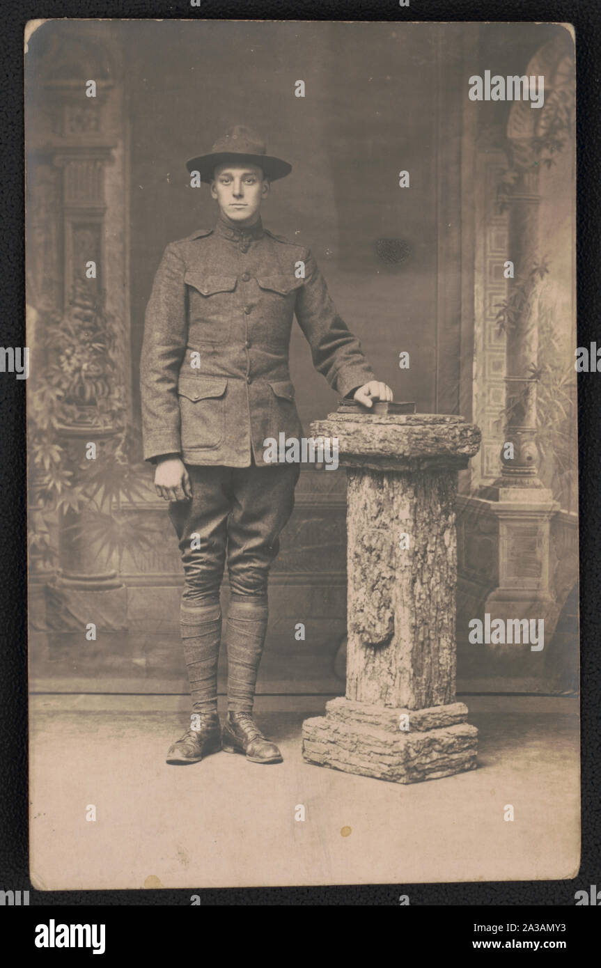Sergeant Christopher C. Egirt of Co. 2, 2nd Regiment, Air Service ...
