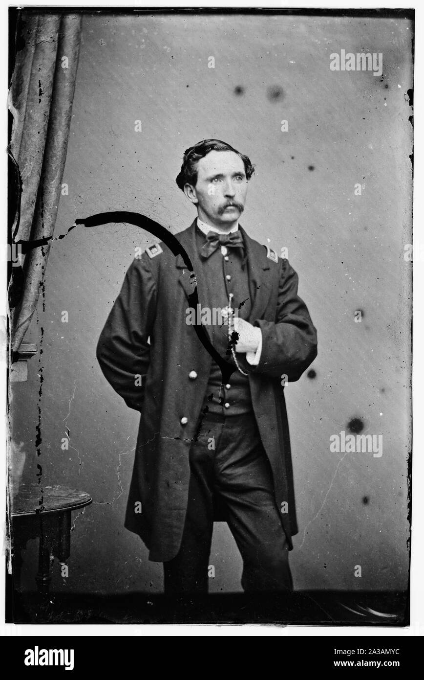Sergeant E.J. Buck, 18th Wisc Stock Photo - Alamy