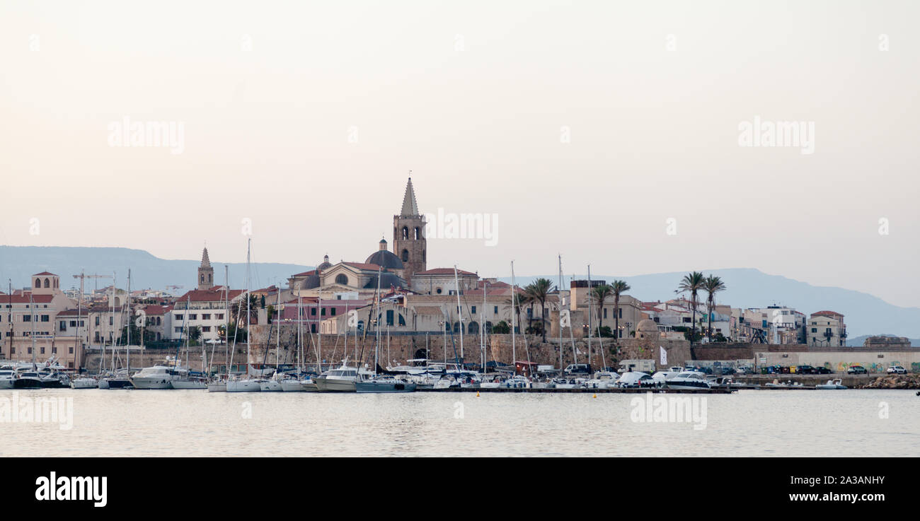 Alghero sardinia beach hi-res stock photography and images - Alamy