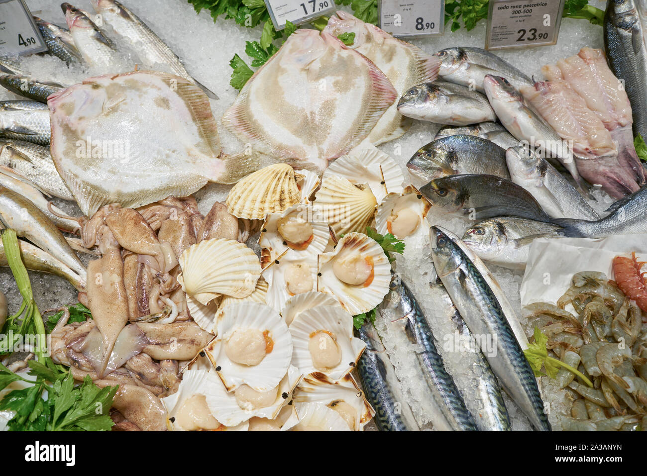 Chilled seafood hi-res stock photography and images - Alamy