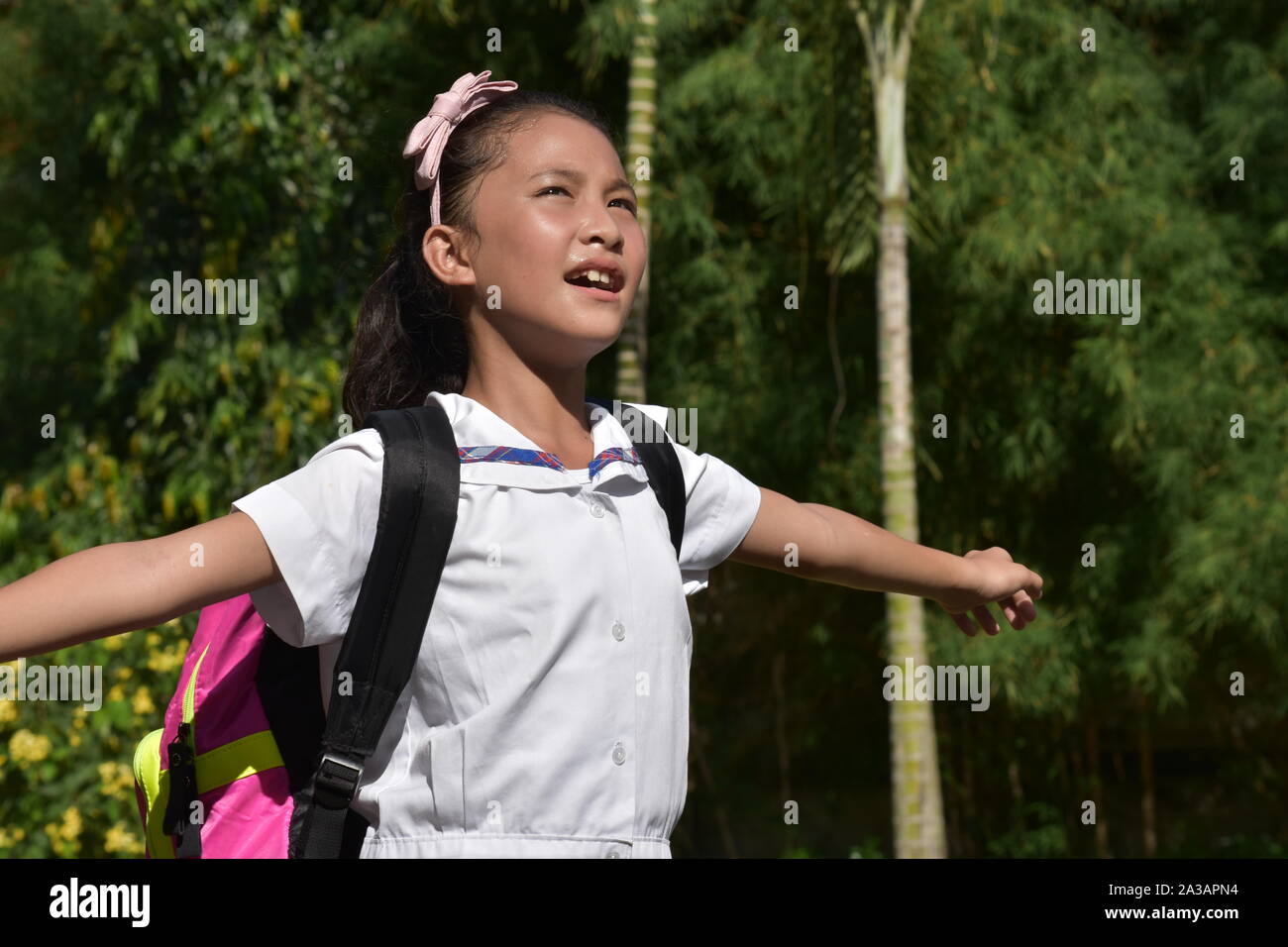 A School Girl And Freedom Stock Photo - Alamy