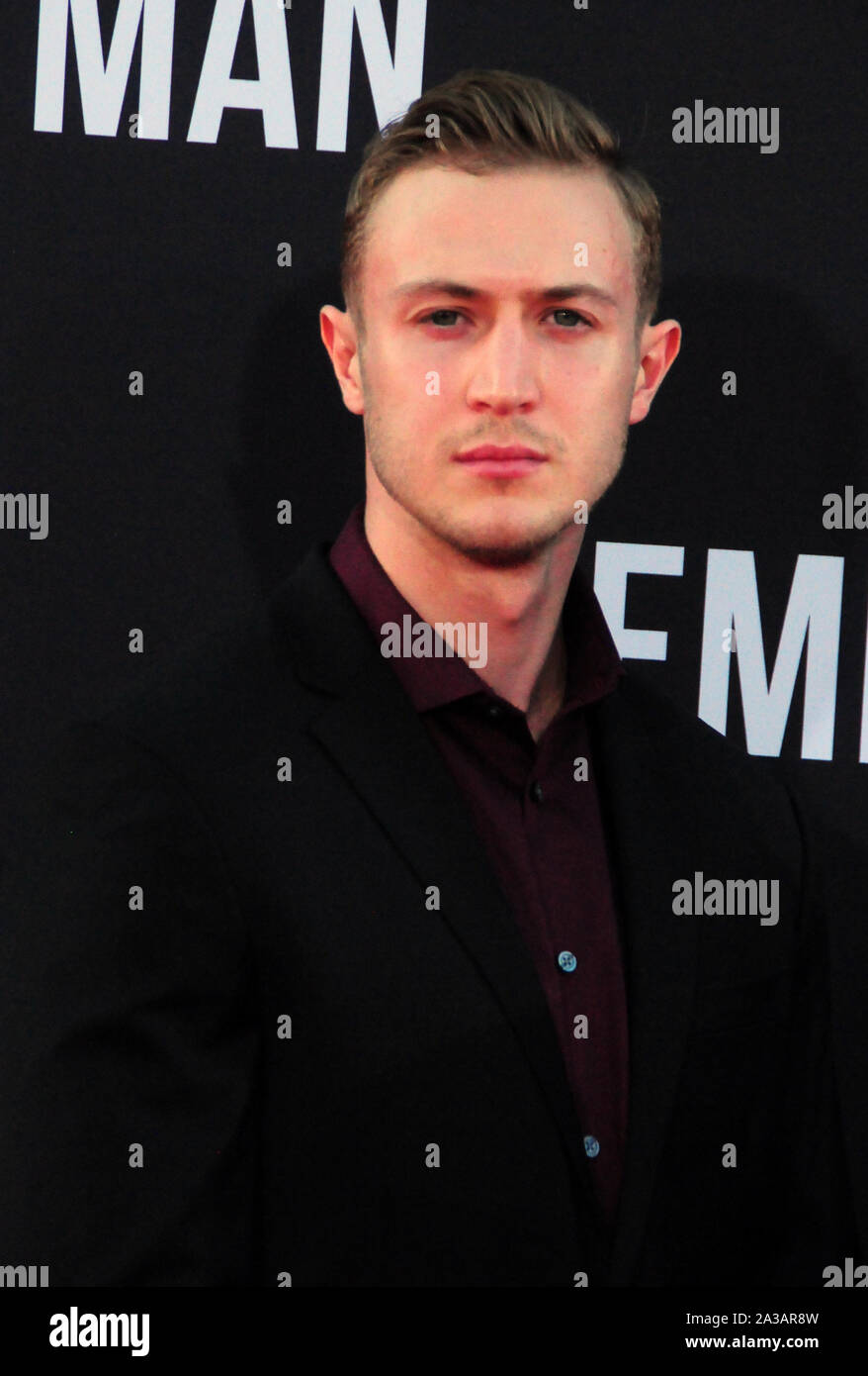 Hollywood, California, USA 6th October 2019 Actor Justin James Boykin ...