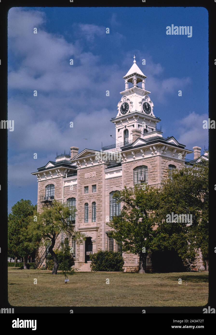 Shackelford County Courthouse, Albany, Texas Stock Photo - Alamy