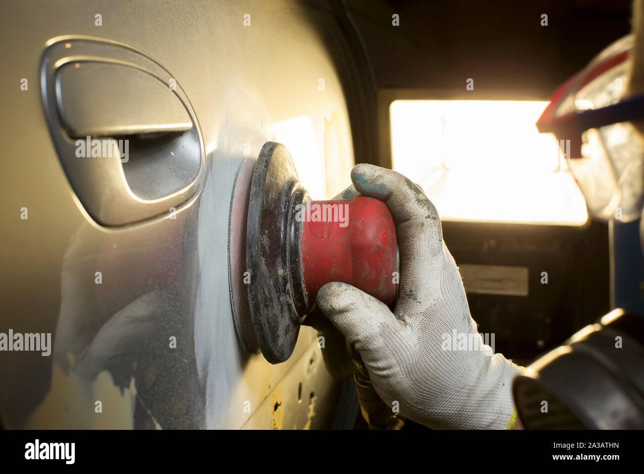 Polishing car body machine close hi-res stock photography and images ...