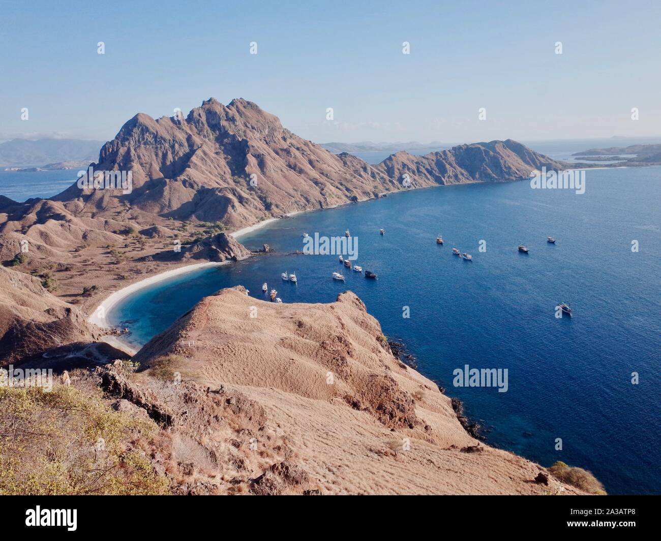 Padar Island Komodo Island National Park Stock Photo - Alamy