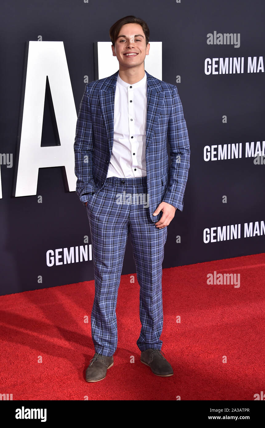 October 6, 2019, Hollywood, California, USA: Jake T. Austin arrives for ...