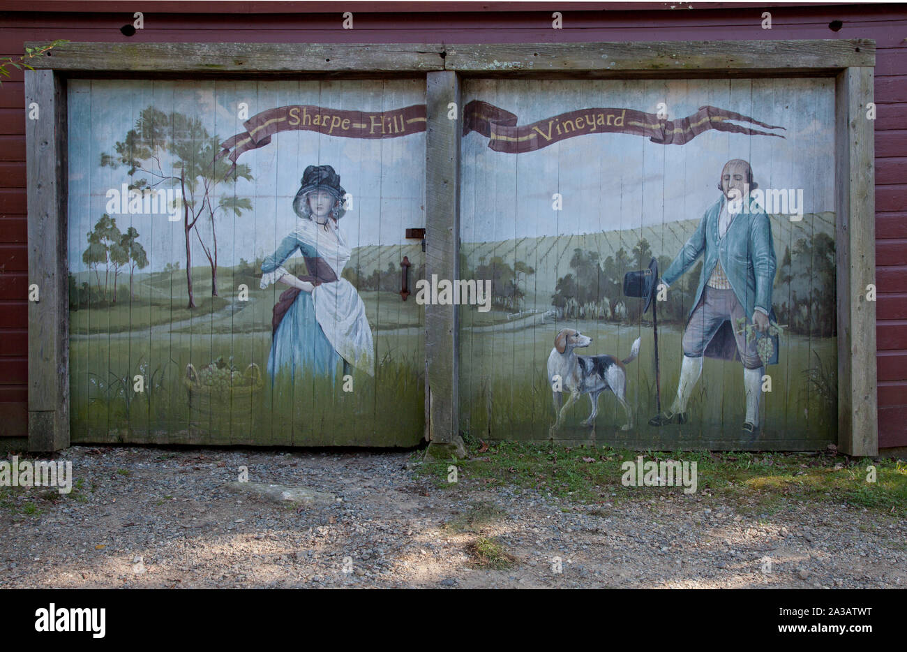 Sharpe Hill Vineyard in Pomfret, Connecticut Stock Photo - Alamy