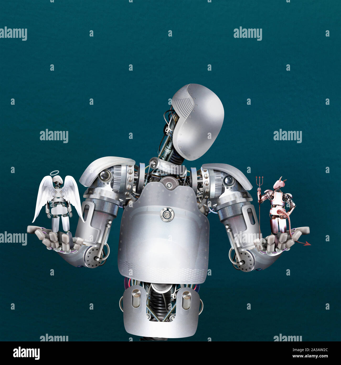 Angelic devil hi-res stock photography and images - Alamy