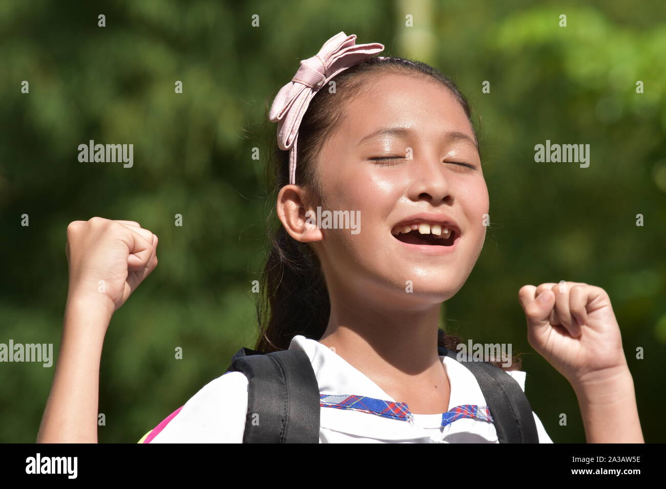 Proud school girl hi-res stock photography and images - Alamy