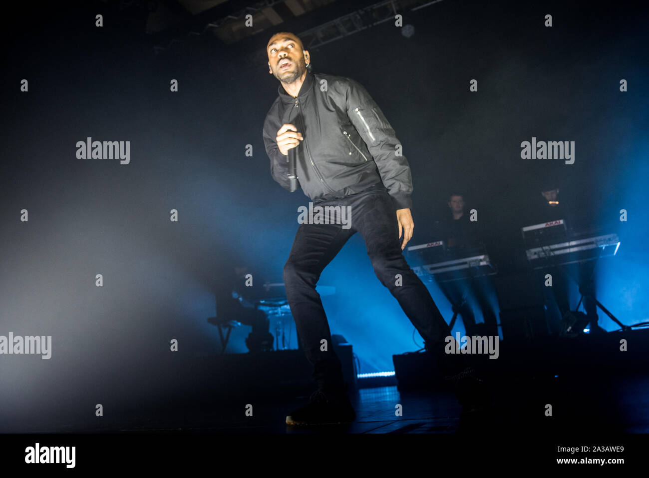 Brighton, UK. 06 October 2019. Kano performs at Brighton Dome. Kano ...