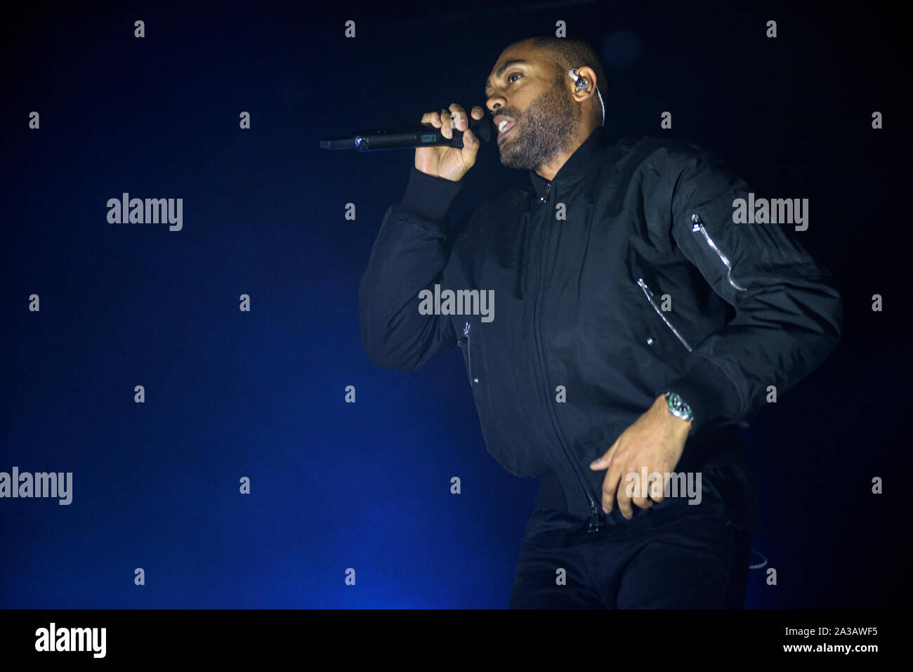Brighton, UK. 06 October 2019. Kano performs at Brighton Dome. Kano ...