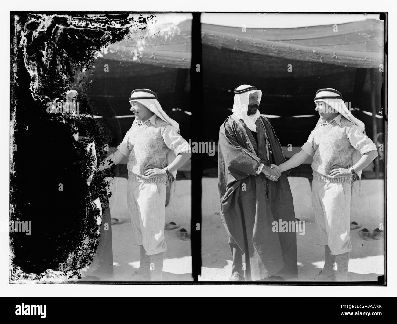 Sheikh Sultan el-Atrash, leader of Druse revolt in October, 1925 ...