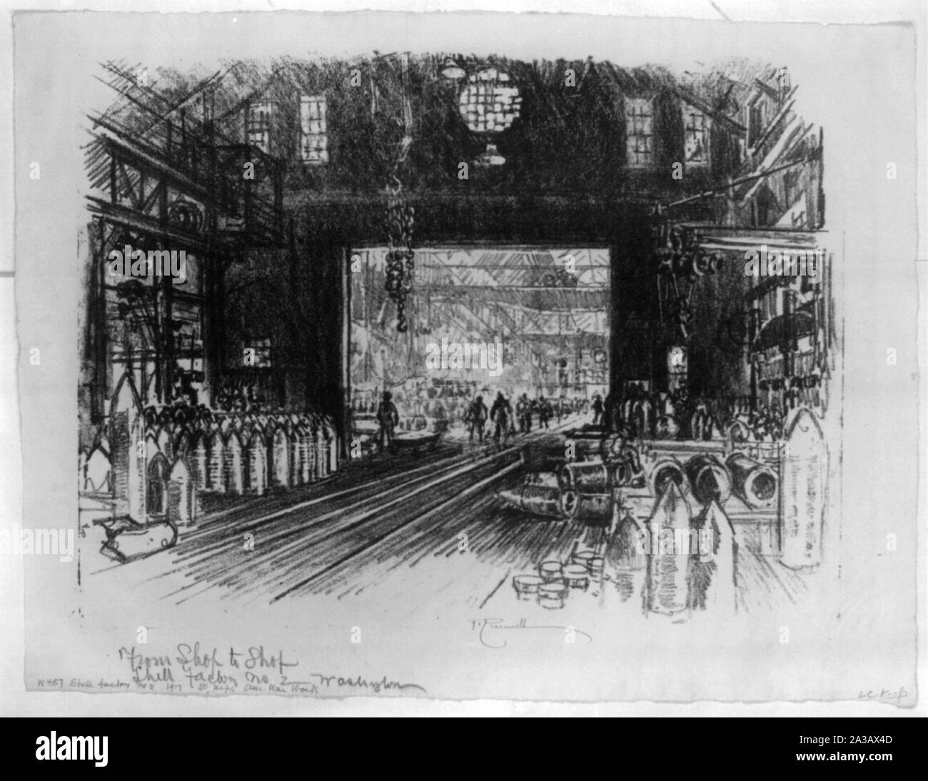 Shell factory, no. 2 Stock Photo - Alamy