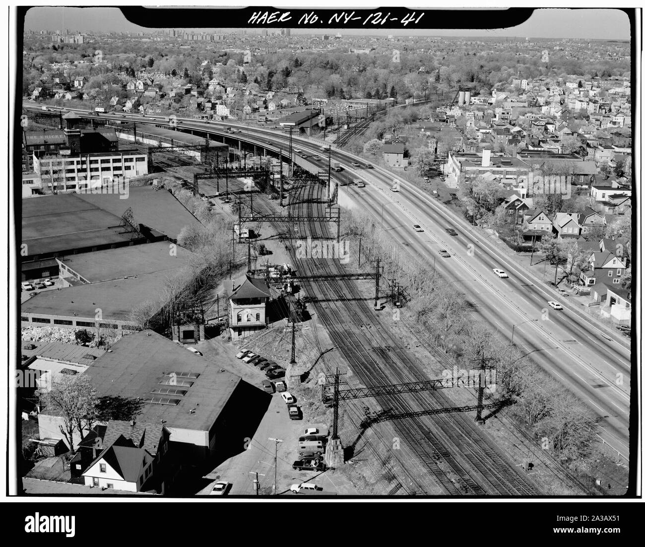 Interlocking tower Black and White Stock Photos & Images - Alamy