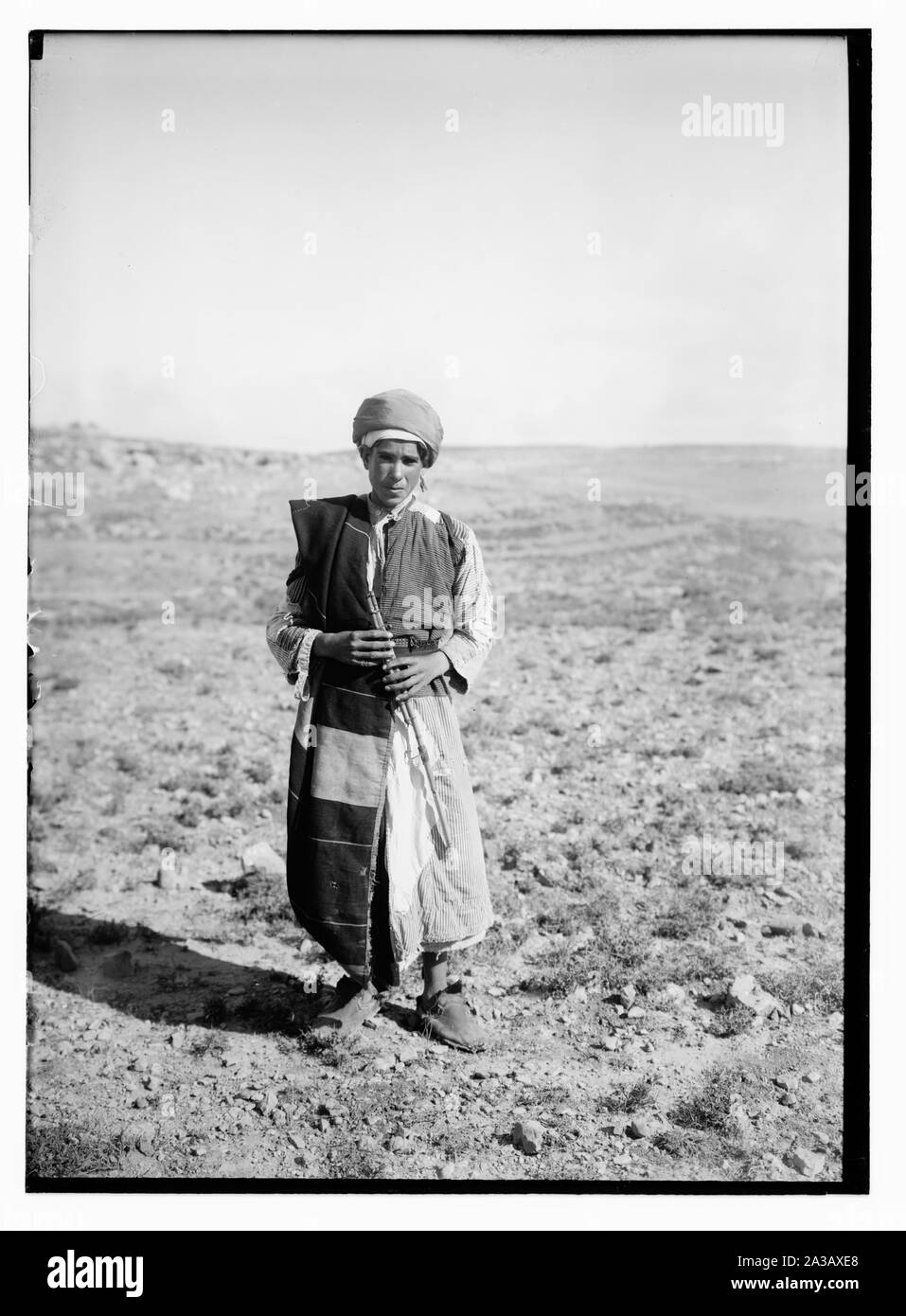 Shepherds playing flute Stock Photo - Alamy