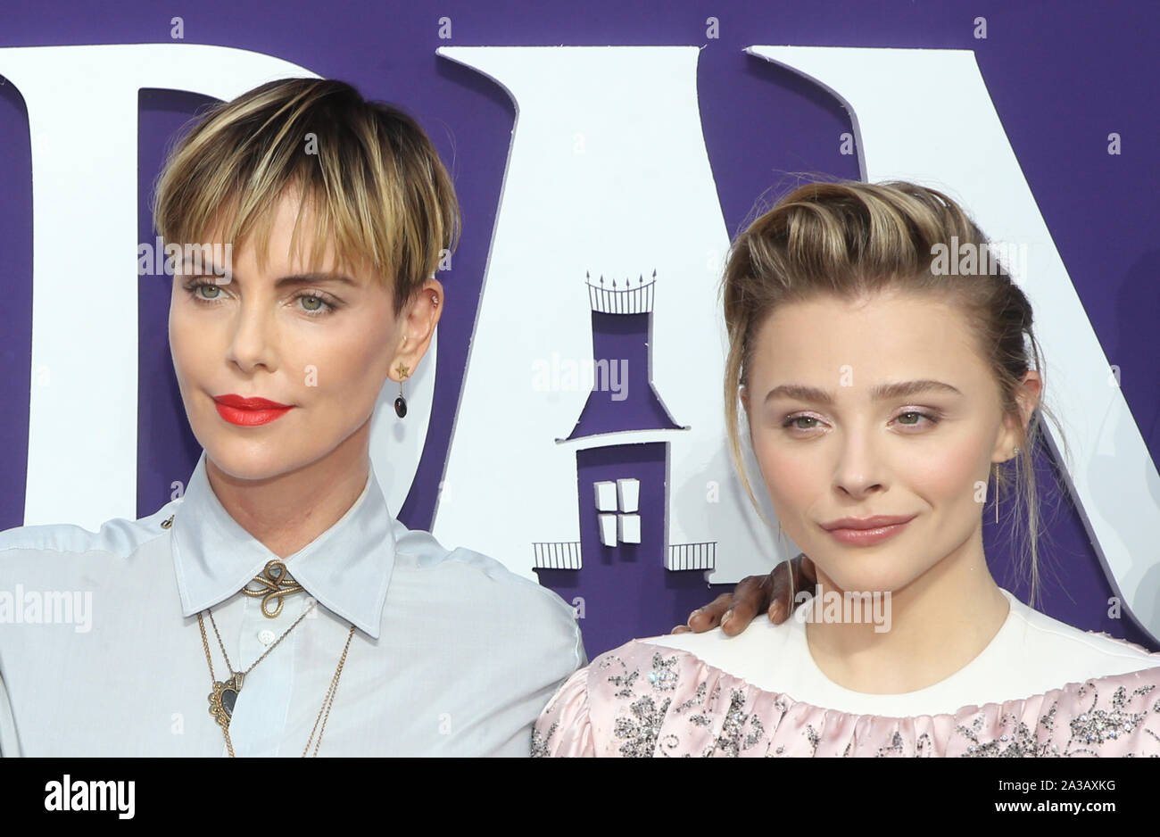 Century City, California, USA. 6th Oct, 2019. Charlize Theron, Chloë ...
