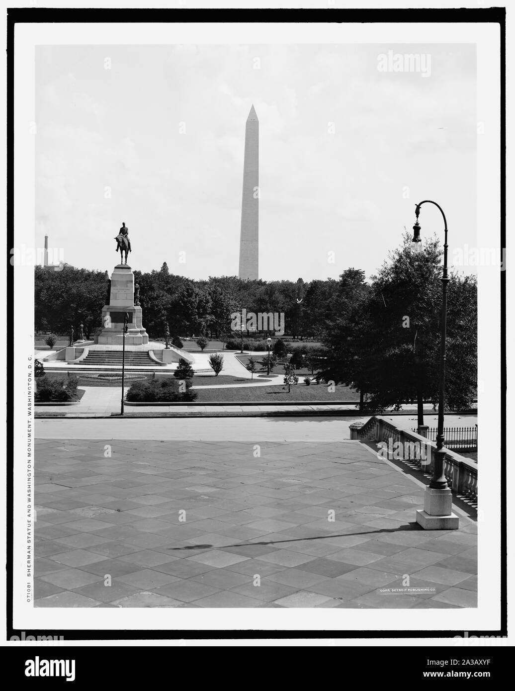 Sherman washington monument hi-res stock photography and images - Alamy