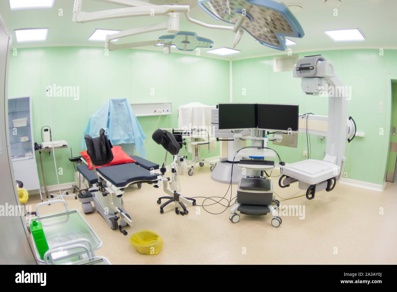 Urology room for the treatment of cancer Stock Photo - Alamy