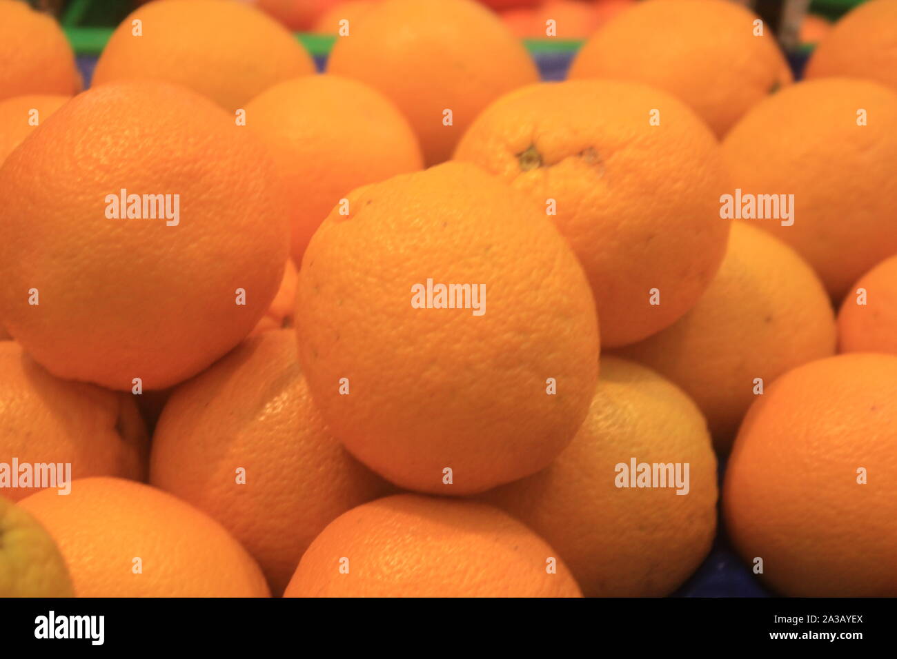Italian Fresh Orange fruits background image Stock Photo - Alamy