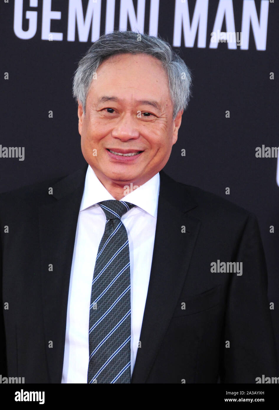 Hollywood, California, USA 6th October 2019 Director Ang Lee attends ...