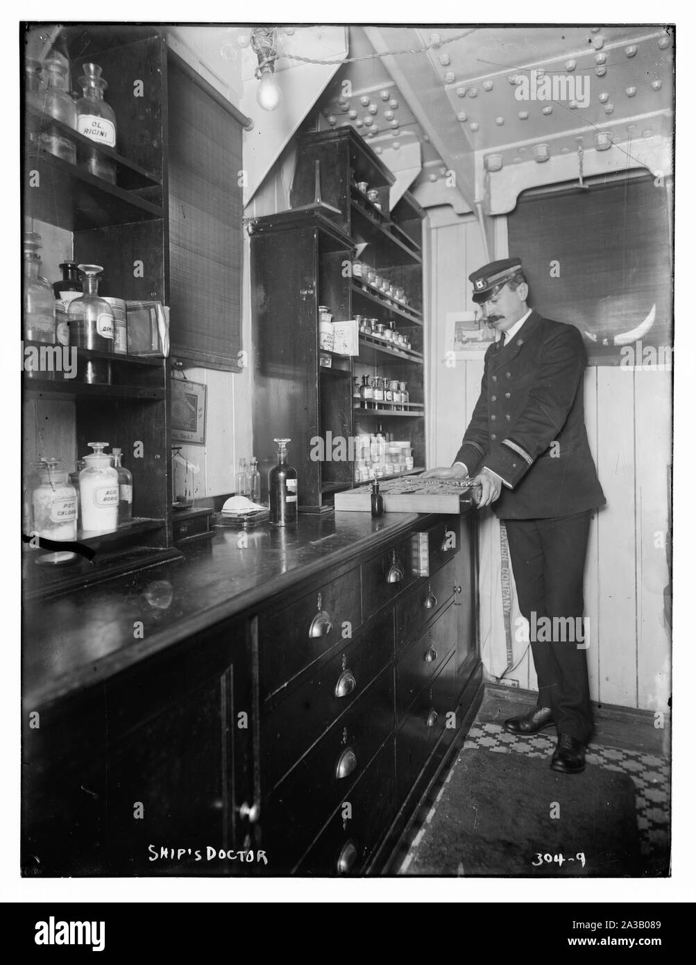 The ships doctor hi-res stock photography and images - Alamy