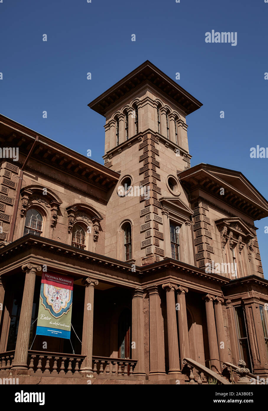 Victoria morse libby mansion hi-res stock photography and images - Alamy